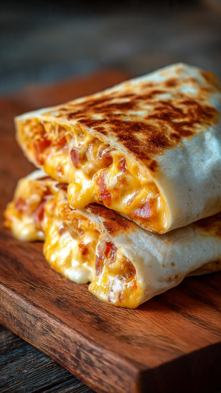 Grilled Cheese Burrito Recipe - Paula Recipes